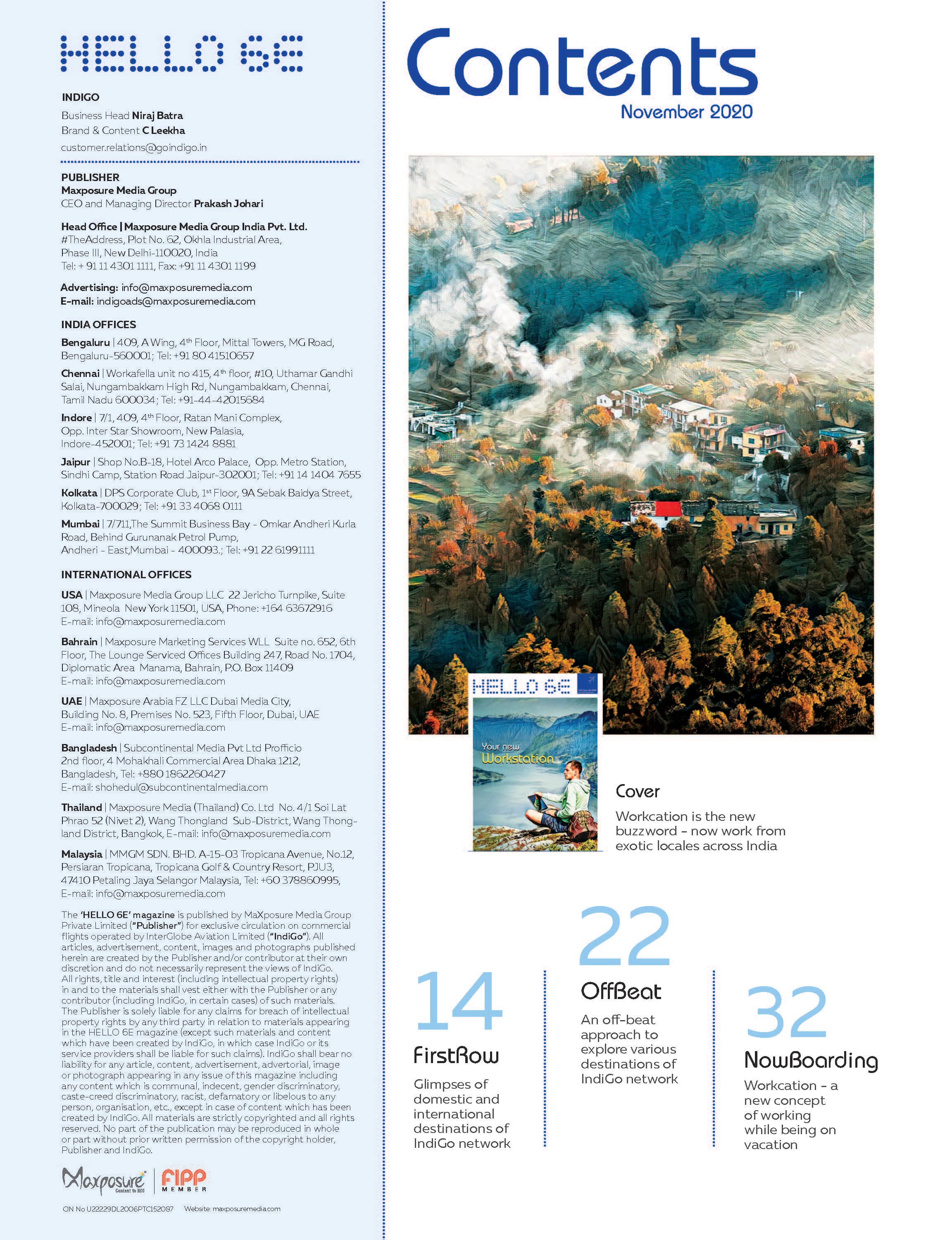 Hello 6E November 2020: Your new Workstation