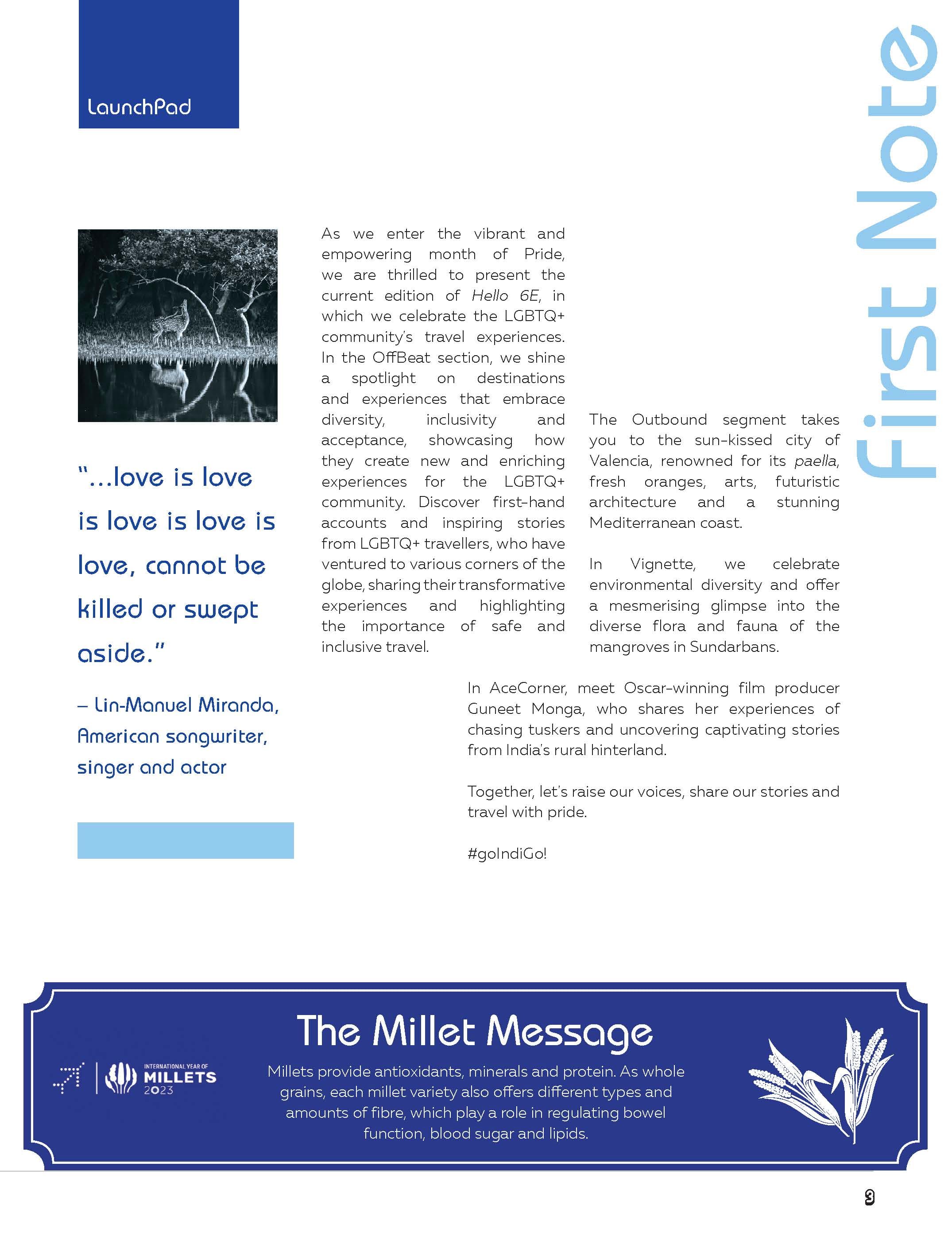 Hello 6E June 2023: Rainbow SHADES OF VALENCIA