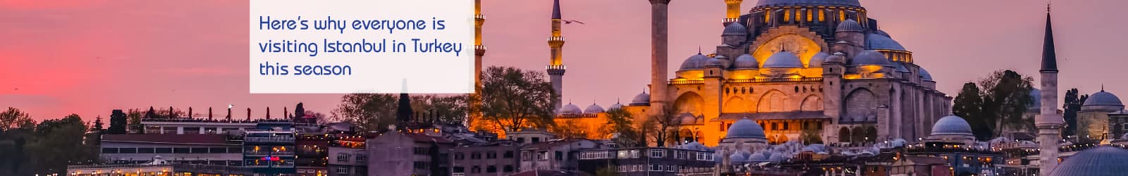 Why Visit Istanbul? Top Reasons that Make Istanbul Your Next Stop