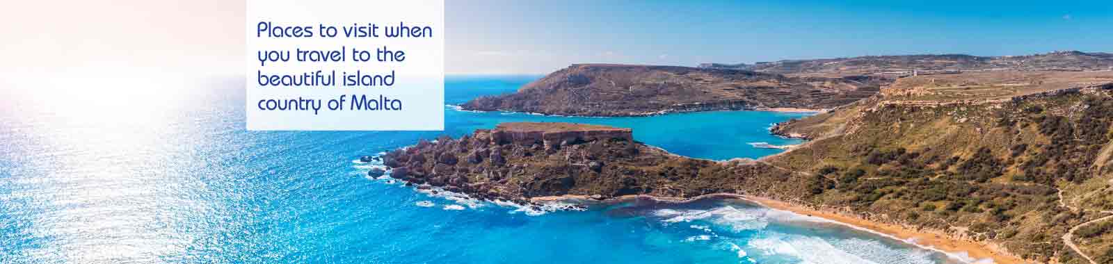 List of 13 Places to Visit in Beautiful Island Country of Malta