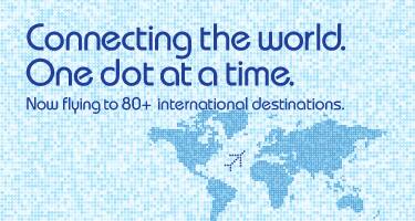 International destinations operated by IndiGo