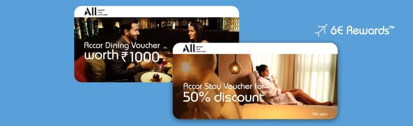 6E Rewards Accor Hotels Welcome Benefits Offer - IndiGo
