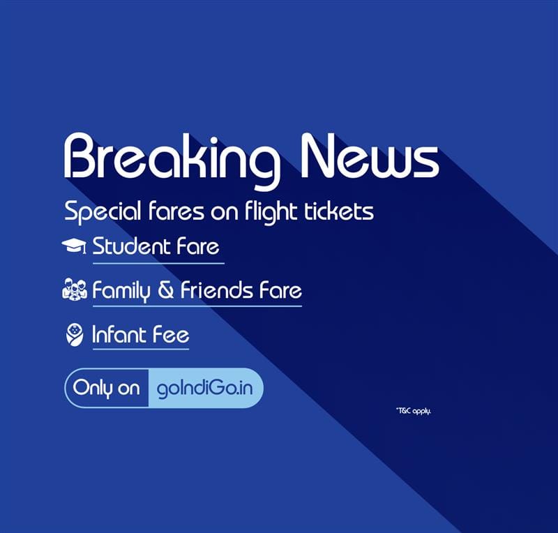 Flight Offers, Deals, Coupons and Discounts on Flight Tickets | IndiGo