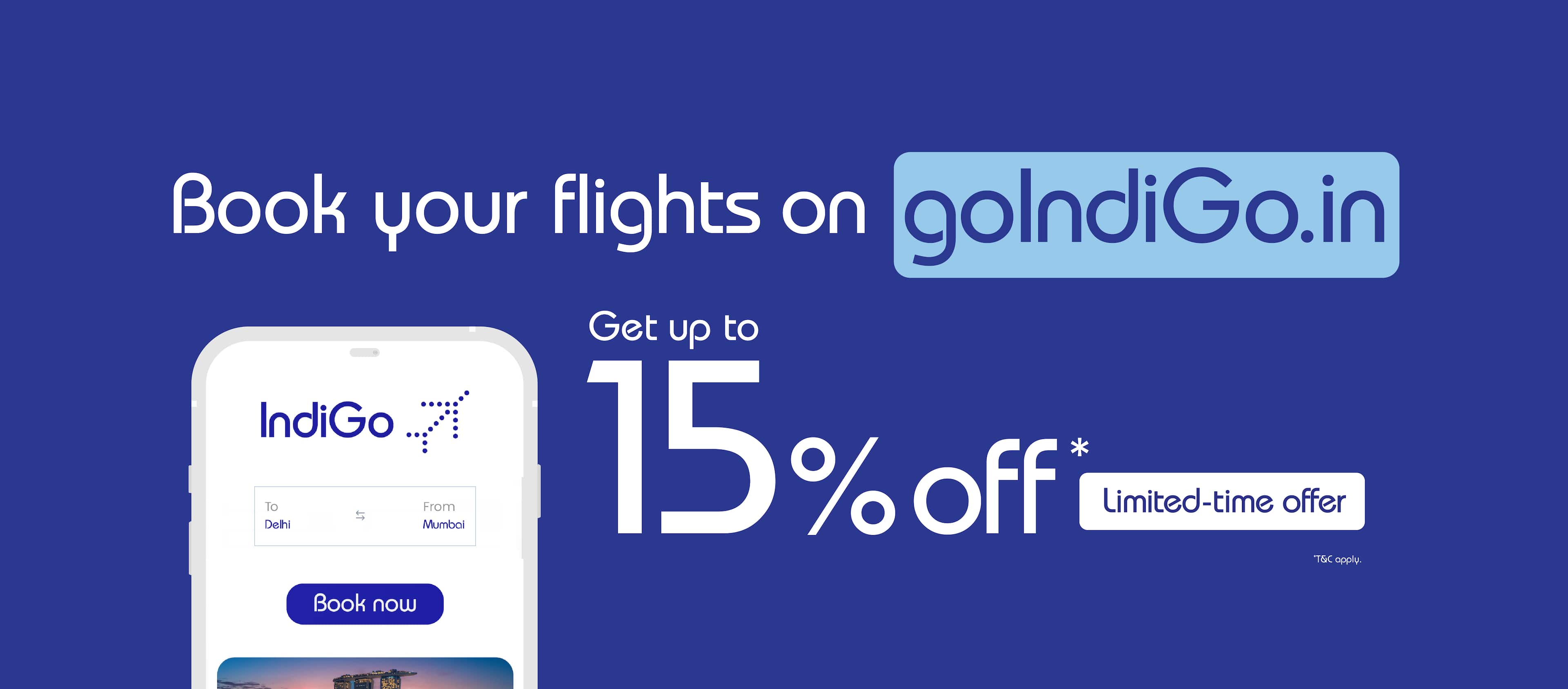 Book Domestic and International Flights at Lowest Airfare