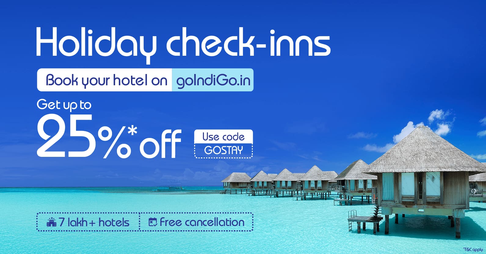 Check-in baggage, Print baggage tags & boarding pass - IndiGo